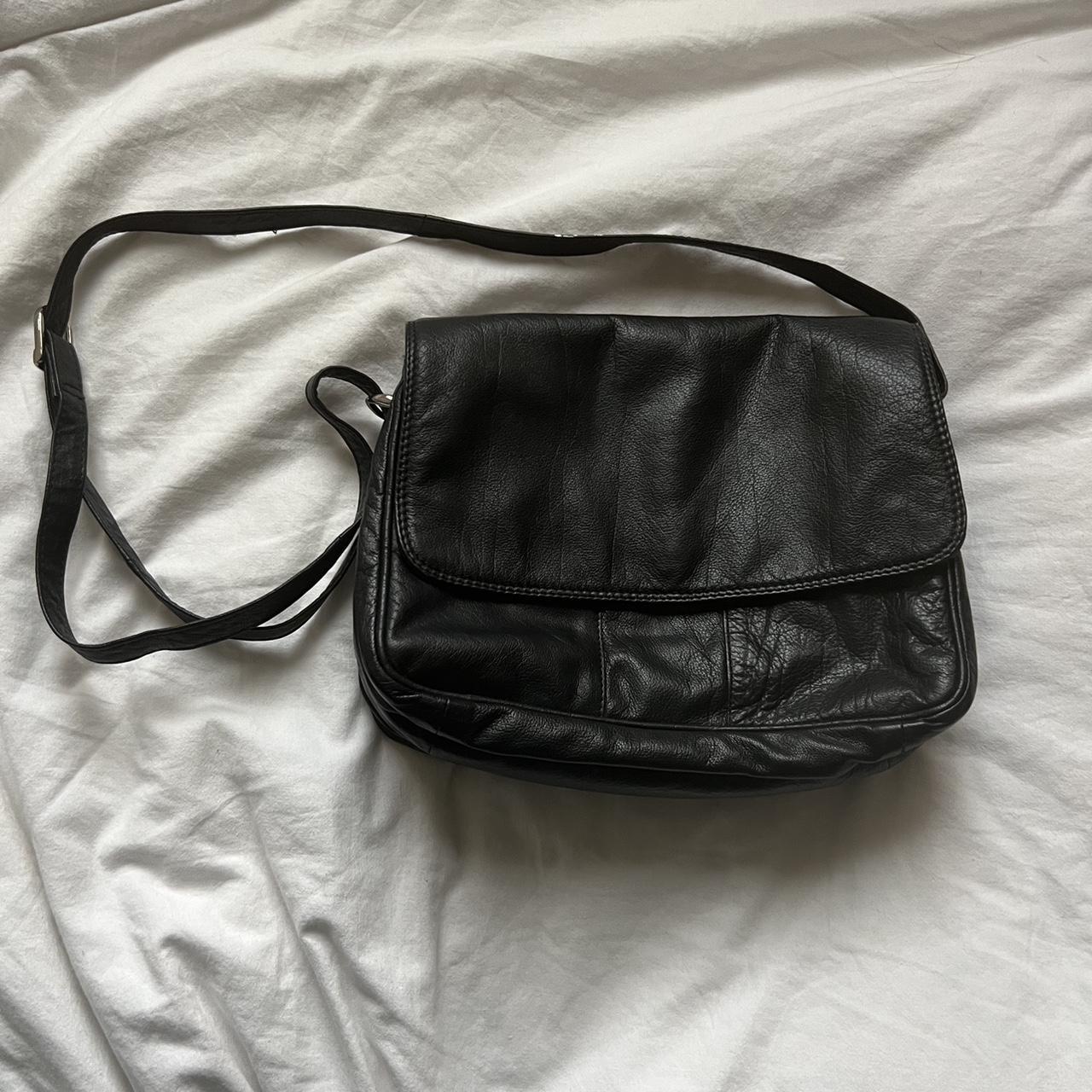 Black purse No tag or brand name Has tons of... - Depop