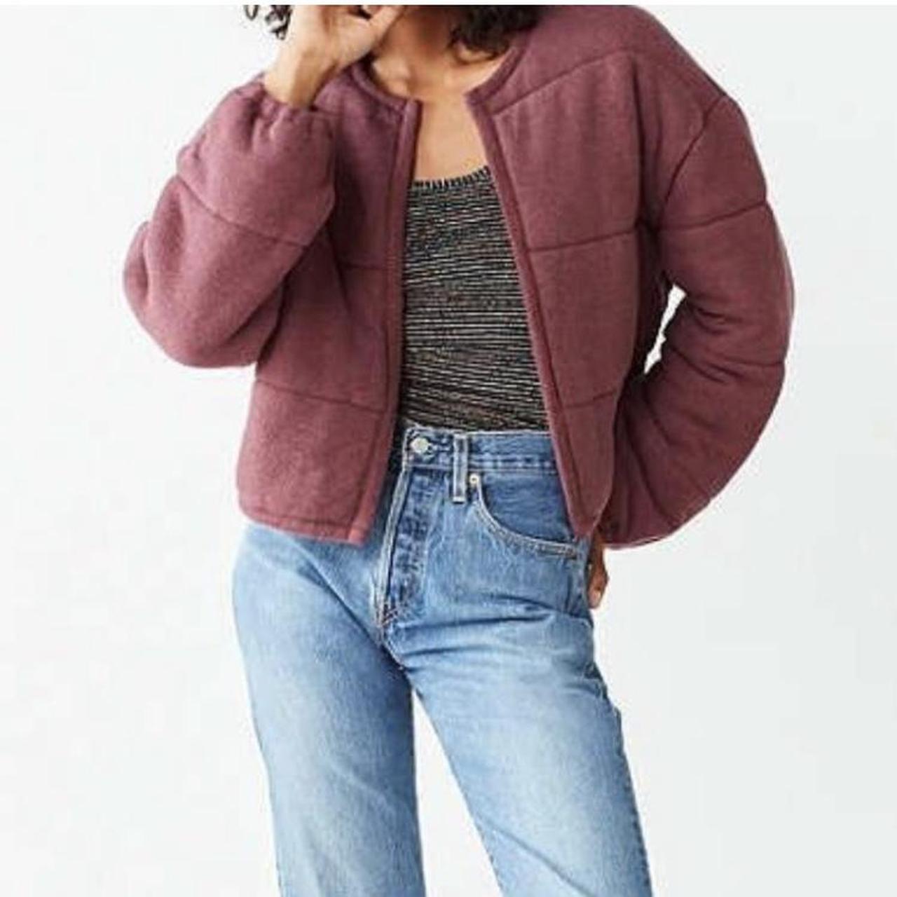 Out from under urban outfitters bomber cropped jacket - Depop