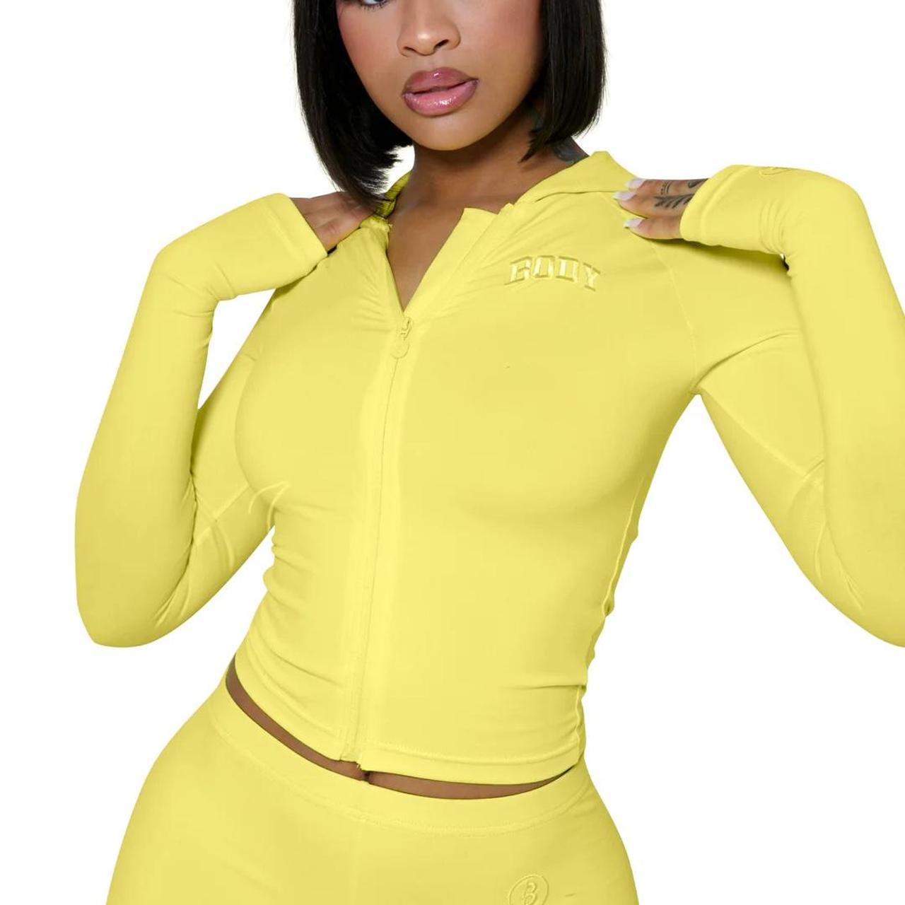 Yellow Body By Raven Tracy -never worn -doesn’t... - Depop