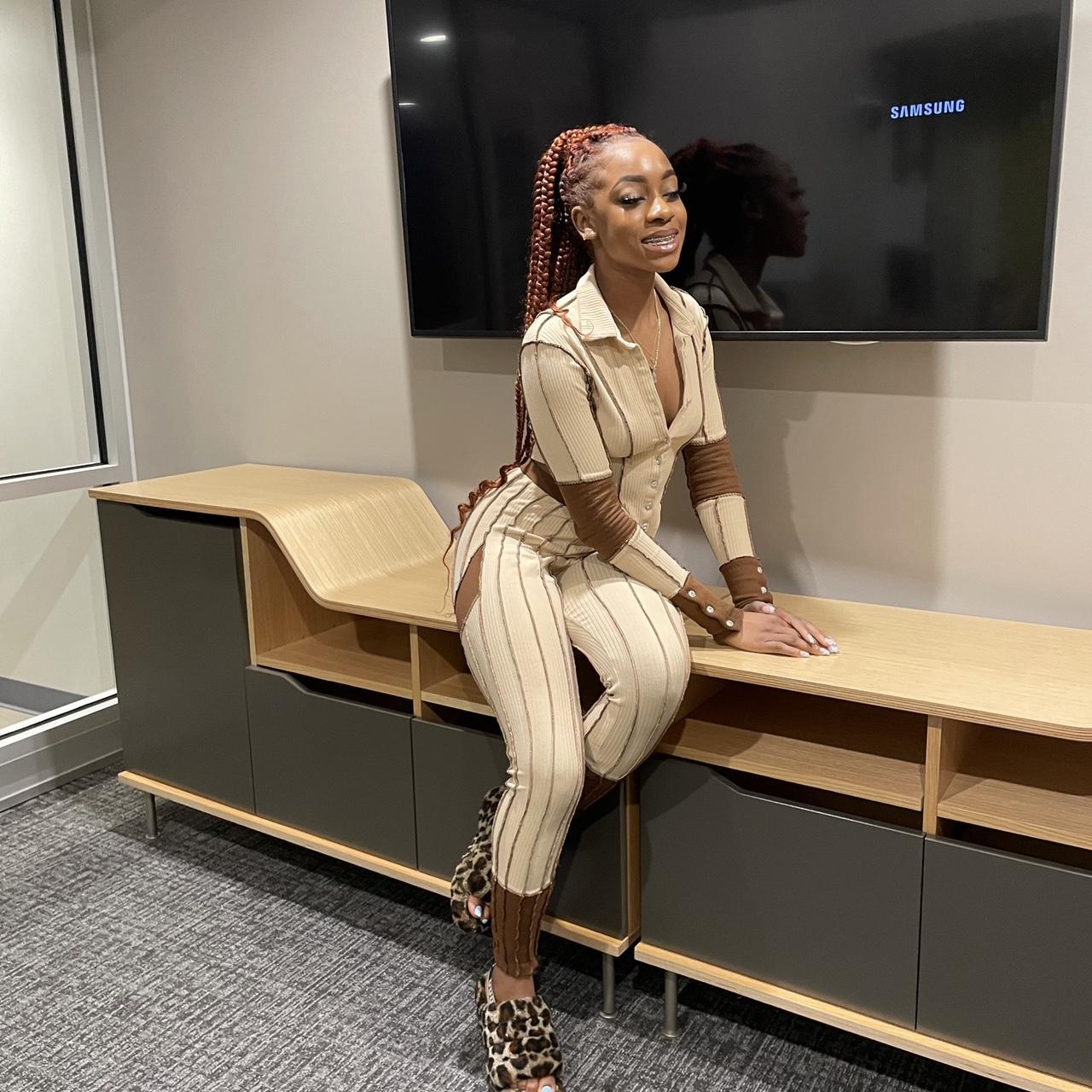 Bad Society Club Set -worn once -size small top... - Depop