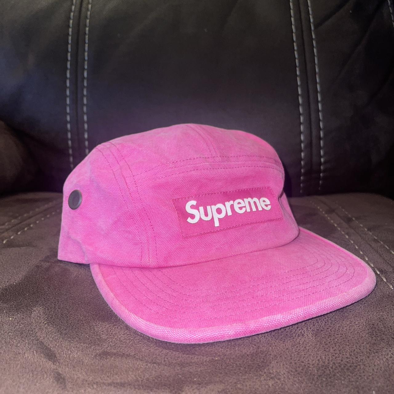 Supreme washed canvas camp cap From fw19 - Depop