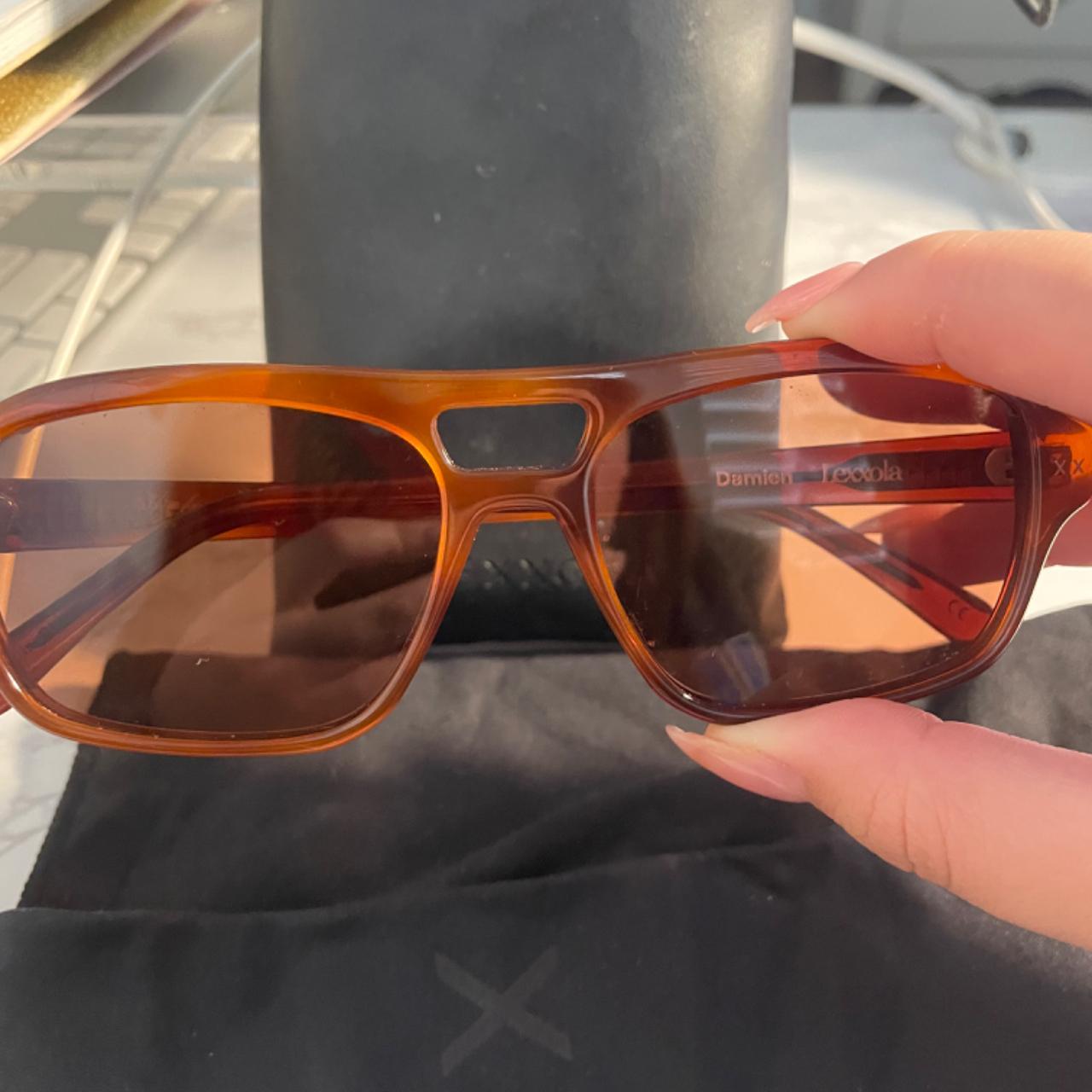 LEXXOLA “DAMIEN” SUNGLASSES Originally $255 Comes... - Depop