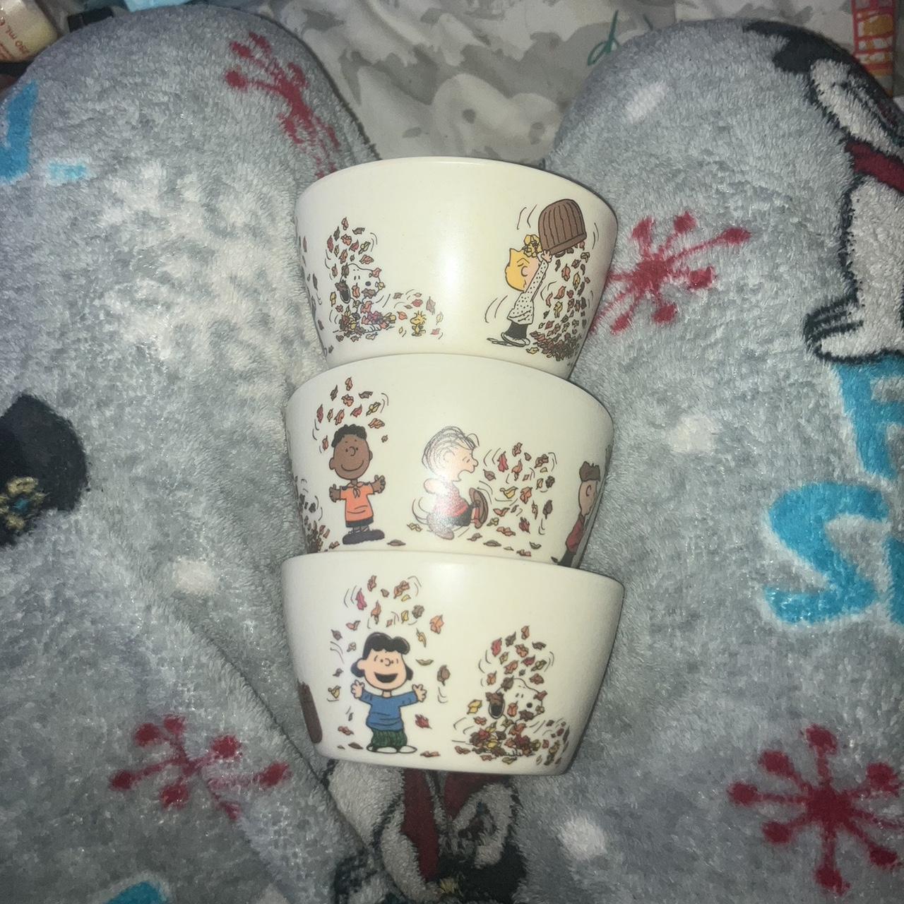 Set of 3 brand new snoopy PEANUTS trinket dishes... - Depop