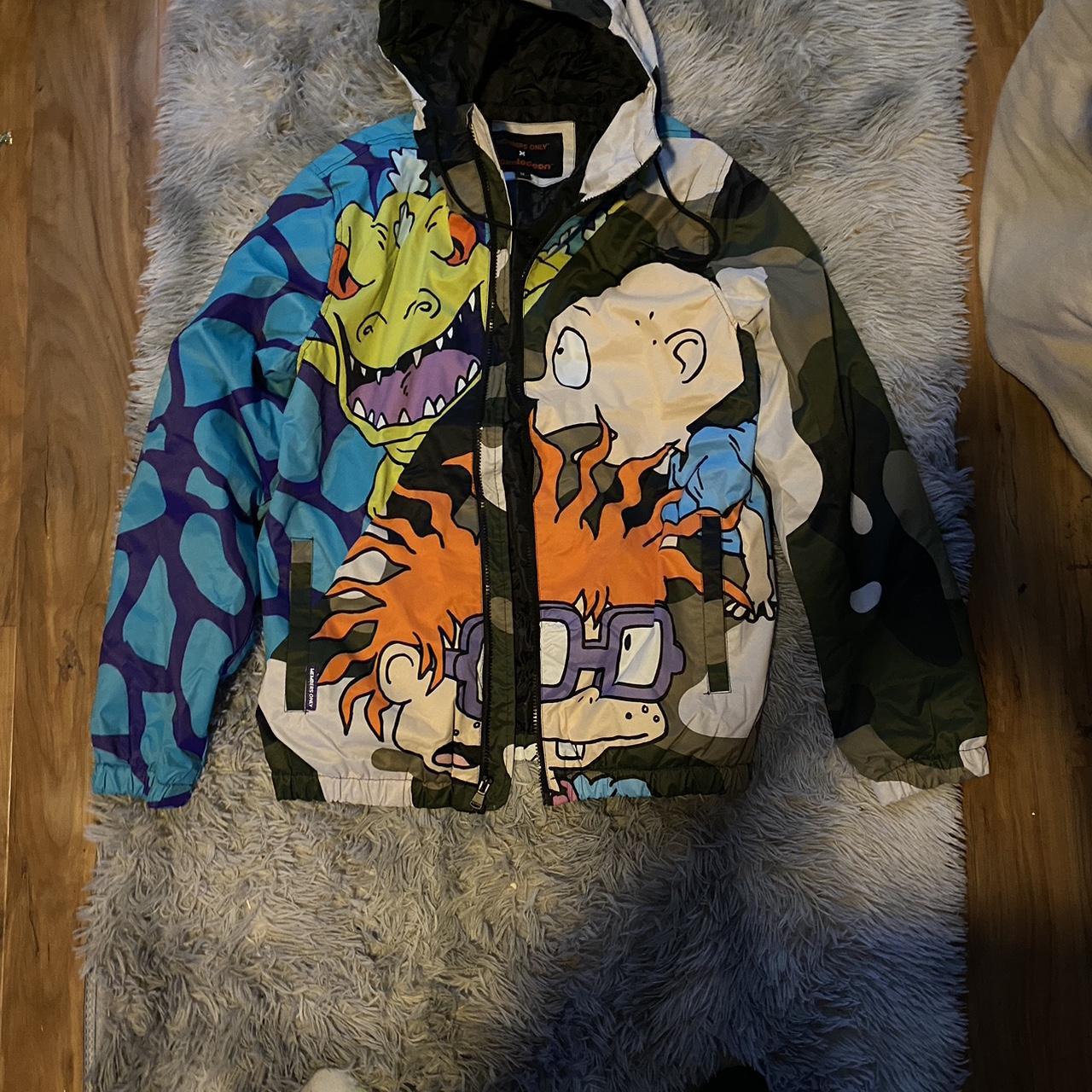 Rugrats jacket only worn once good condition - Depop