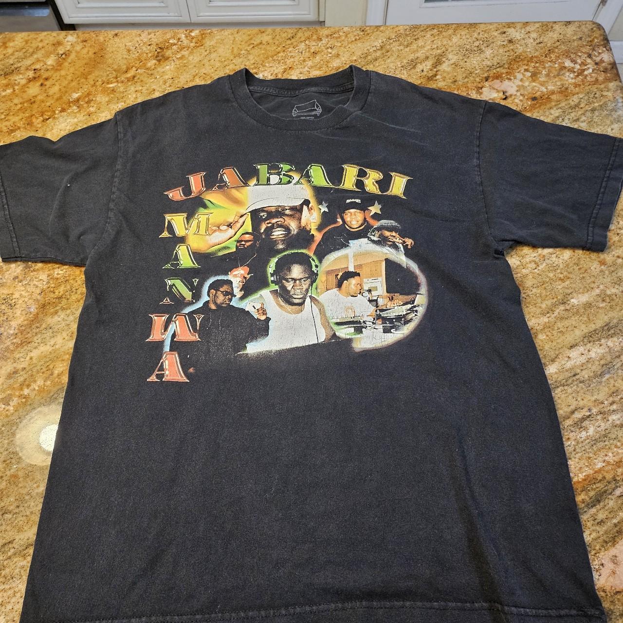 Jabari tshirt Size L Slight faded - Depop