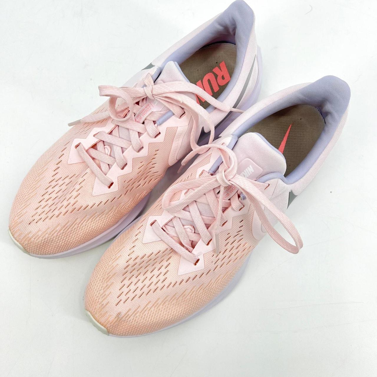 Nike Zoom Winflo 6 Pink Athletic Shoes Women’s Size... | Depop