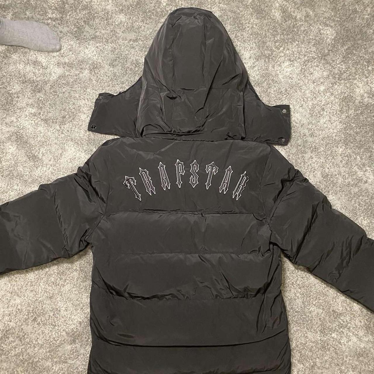 Trapstar Irongate decoded jacket Detachable hood... - Depop