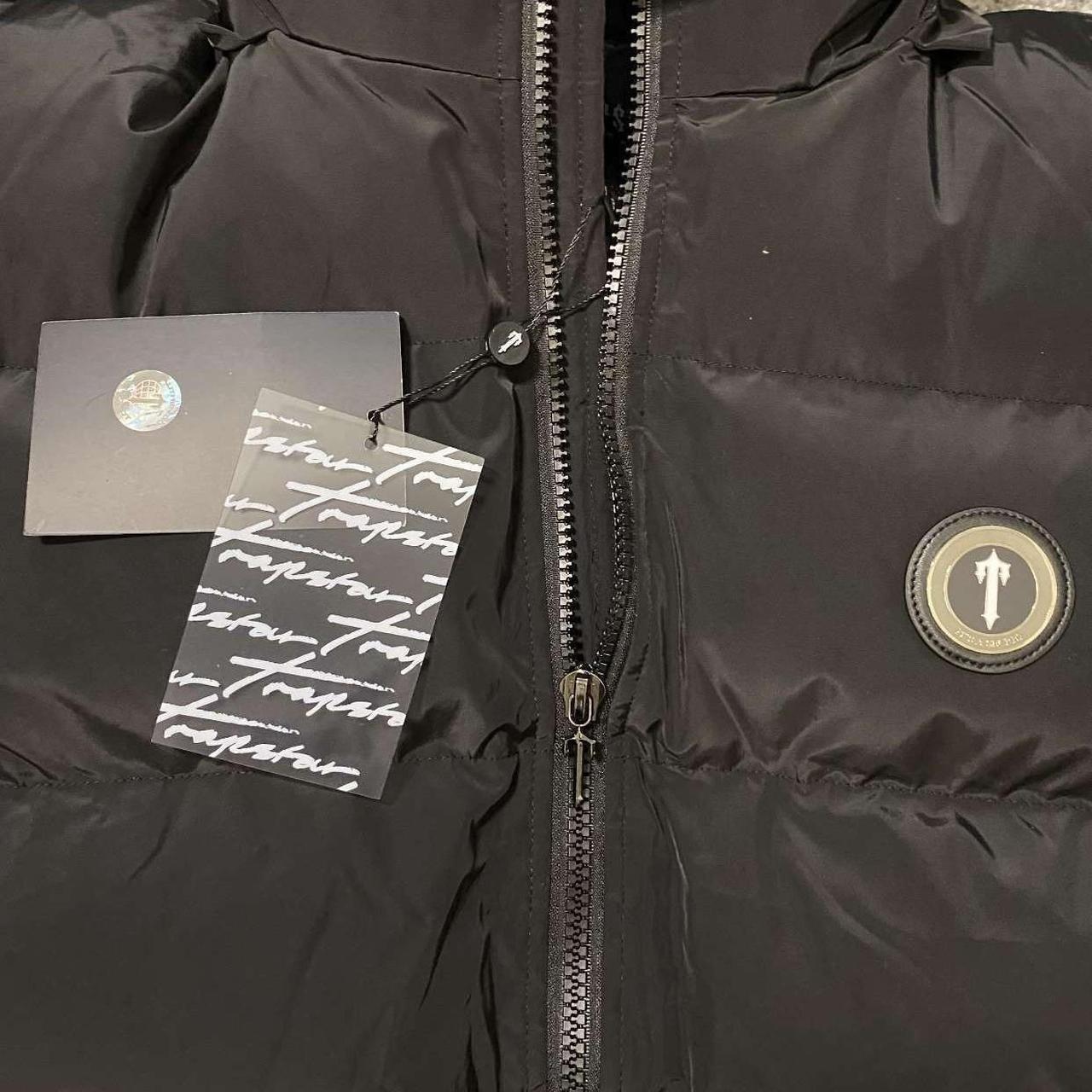 Trapstar Irongate decoded jacket Detachable hood... - Depop