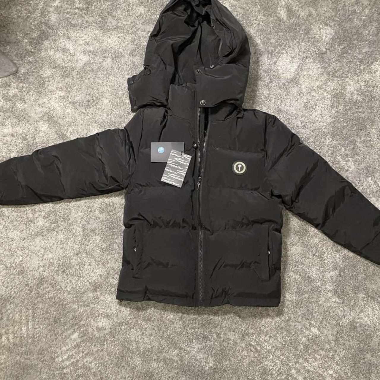 Trapstar Irongate decoded jacket Detachable hood... - Depop