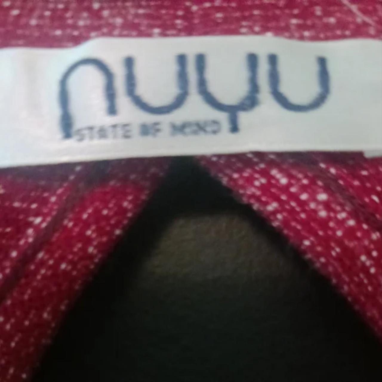 NUYU STATE OF MIND NEW WOMEN'S XL RED LONG SLEEVE TOP - Depop