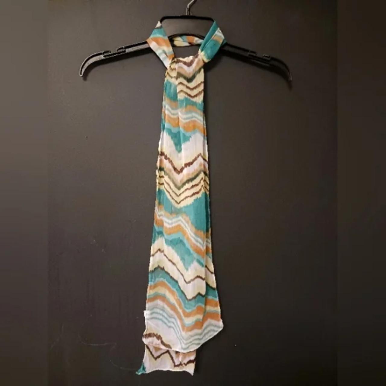 MULTICOLORED WOMEN'S FALL AND WINTER SCARF (BRAND... - Depop