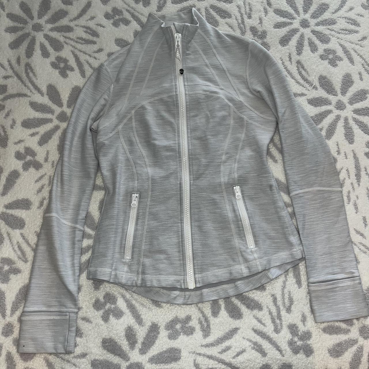 Grey Lululemon define jacket, no tags but could fit... - Depop