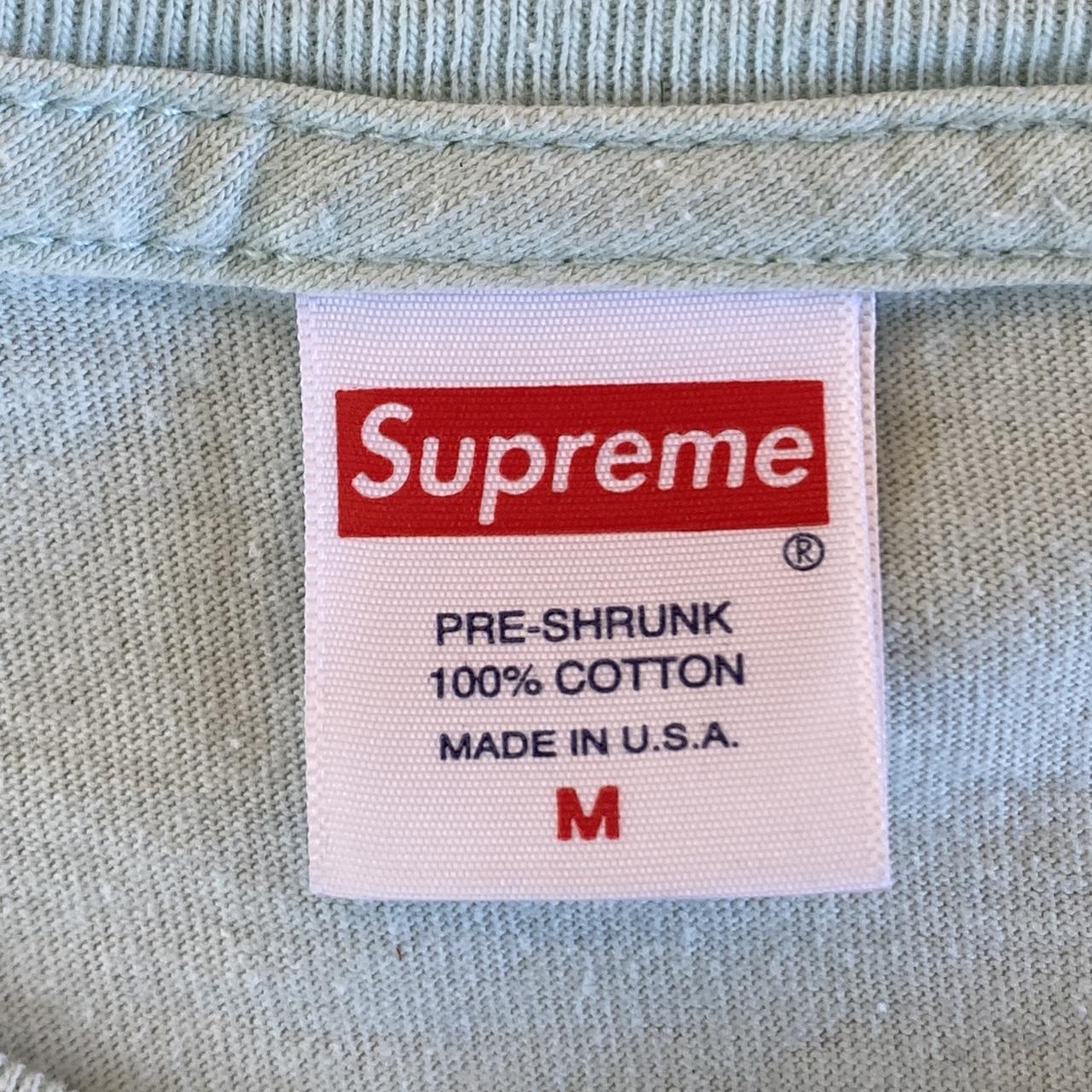 Modern Supreme mint green tee - Depop