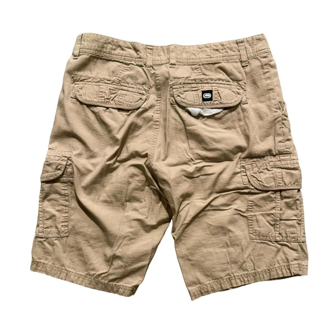 Tan Cargo Shorts (Great Condition) Size: 32 DM for... - Depop