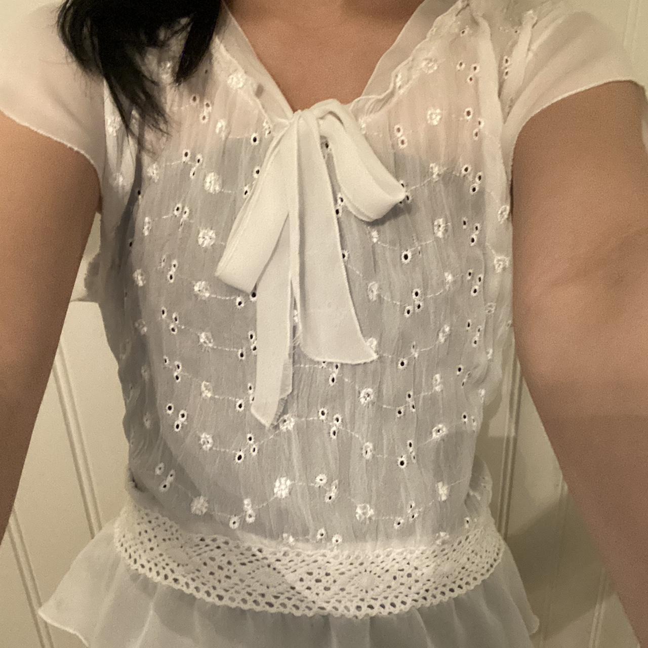 Fatal frame/ female horror protagonist bow... - Depop