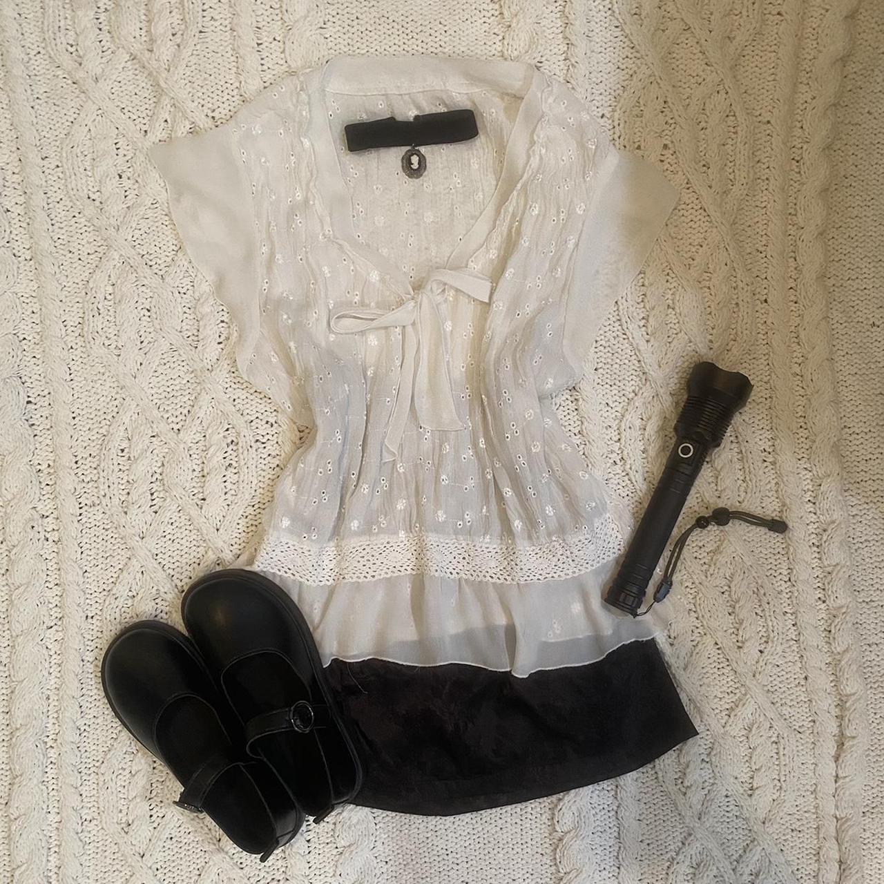 Fatal frame/ female horror protagonist bow... - Depop