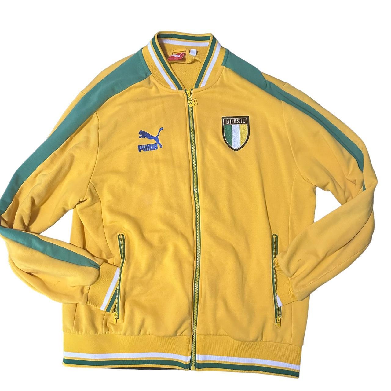- Puma “Brazil Soccer Jacket” -10/10 Condition ! No... - Depop