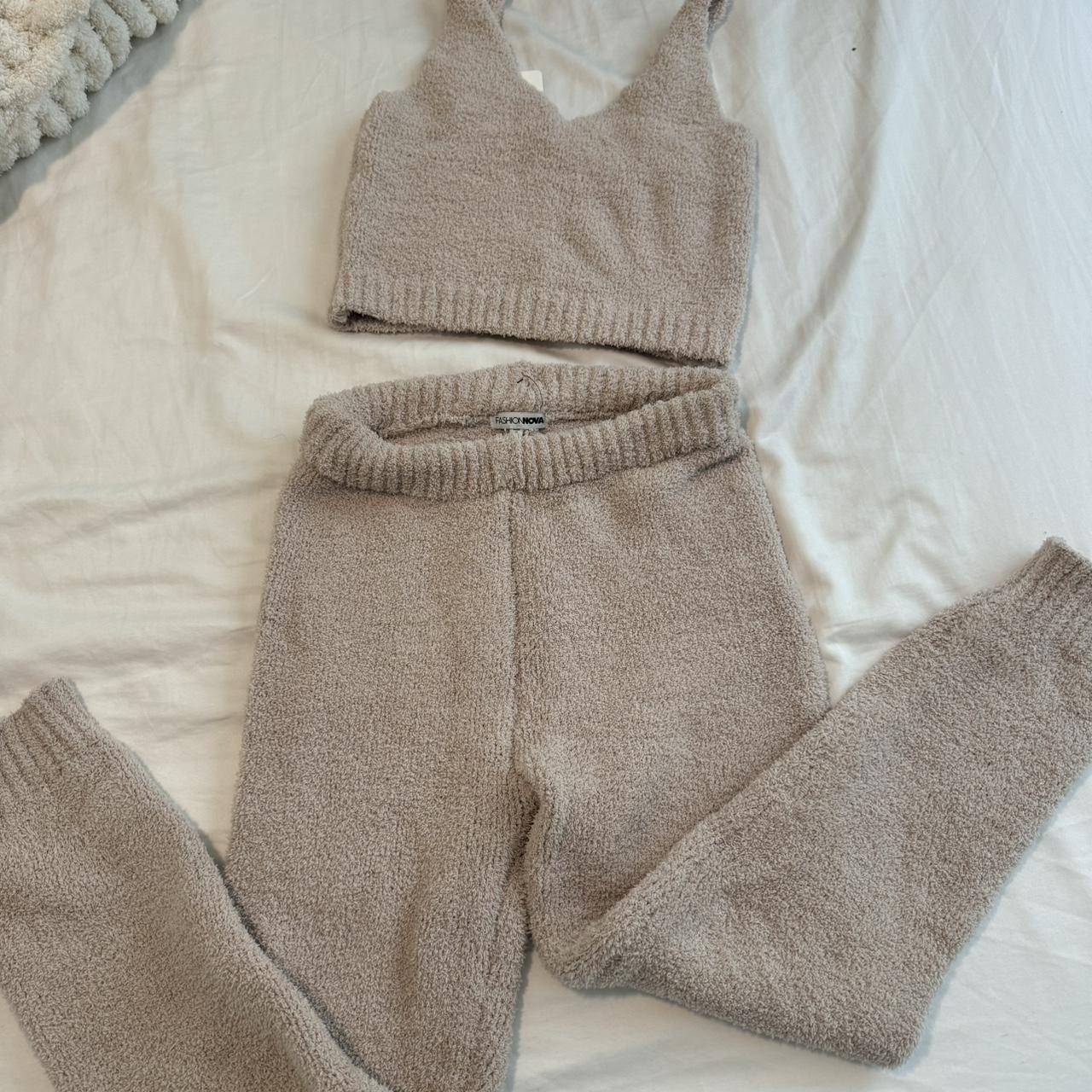 Soft and cozy beige set - perfect for a casual day... - Depop