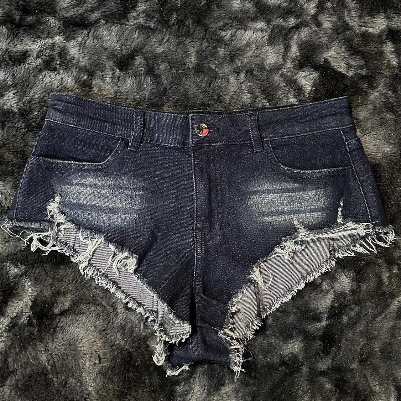 CURRENTMOOD Super Short Shorts Only tried on a... - Depop