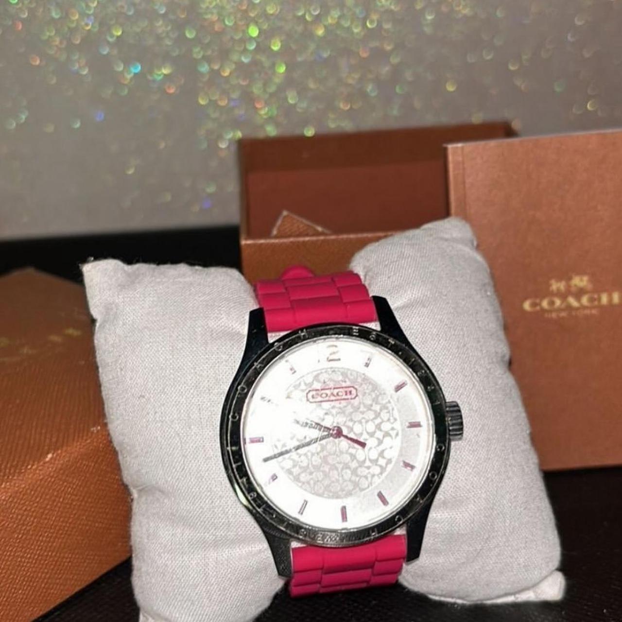 Coach Watch box has split never worn, plastic still... | Depop