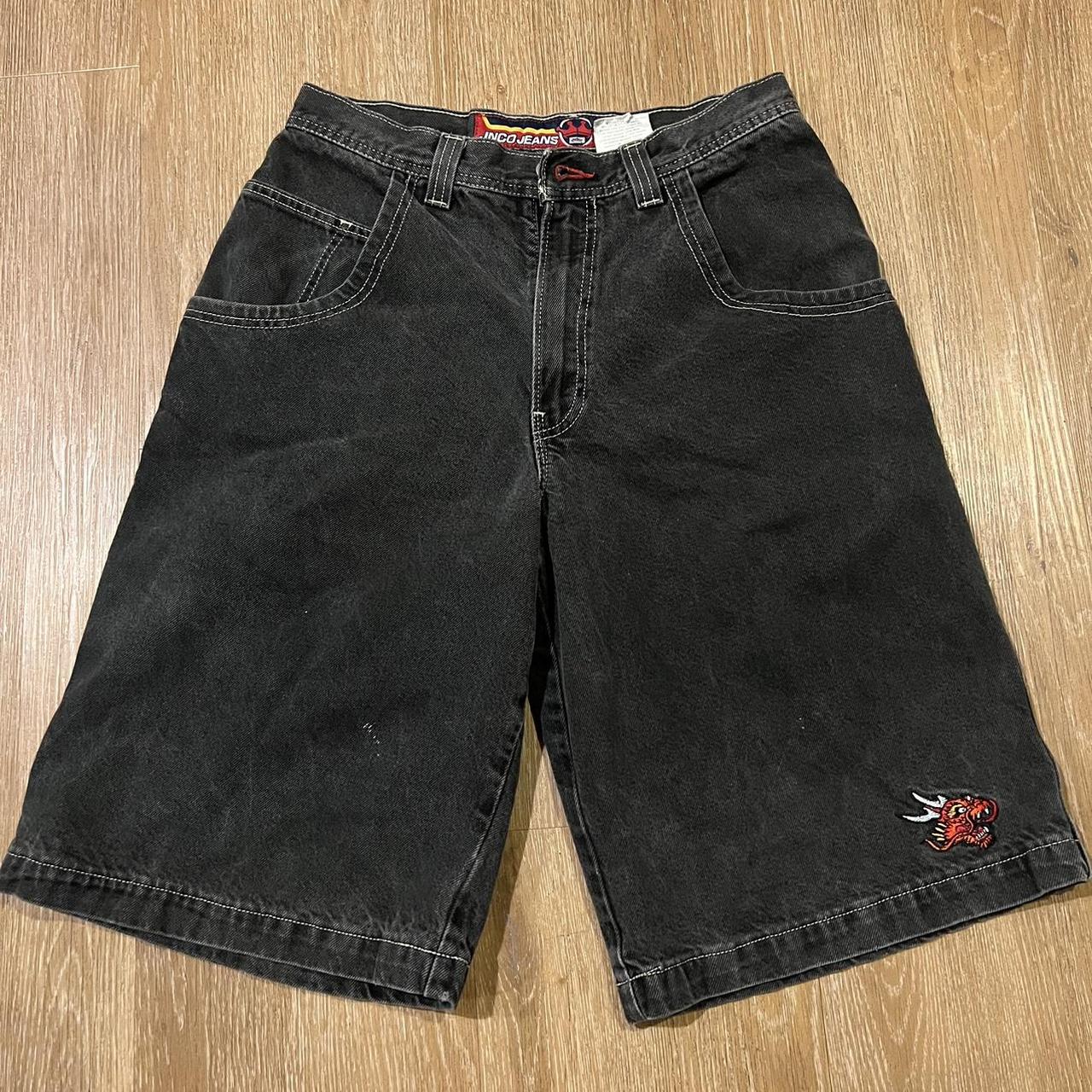 dragon JNCO jorts 💕 PRICE IS FIRM dm first waist 32,... - Depop