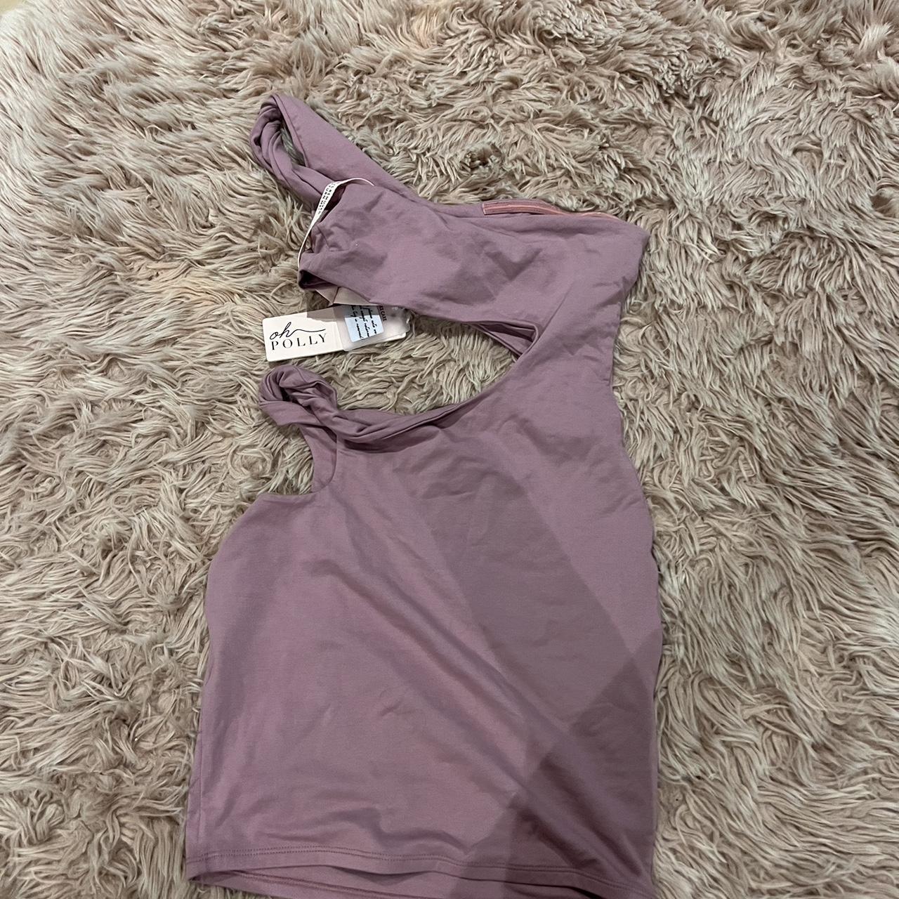 OH POLLY Brand new twist dress light purple (mini) - Depop