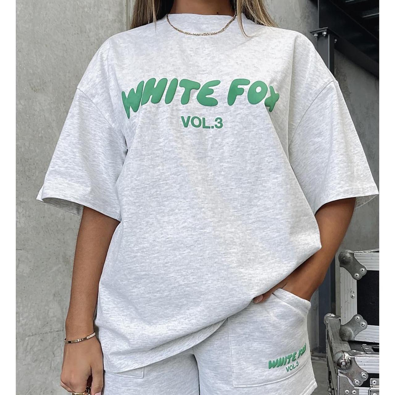 White Fox Vol 3 Offstage Oversized Women's Tee Shirt... - Depop