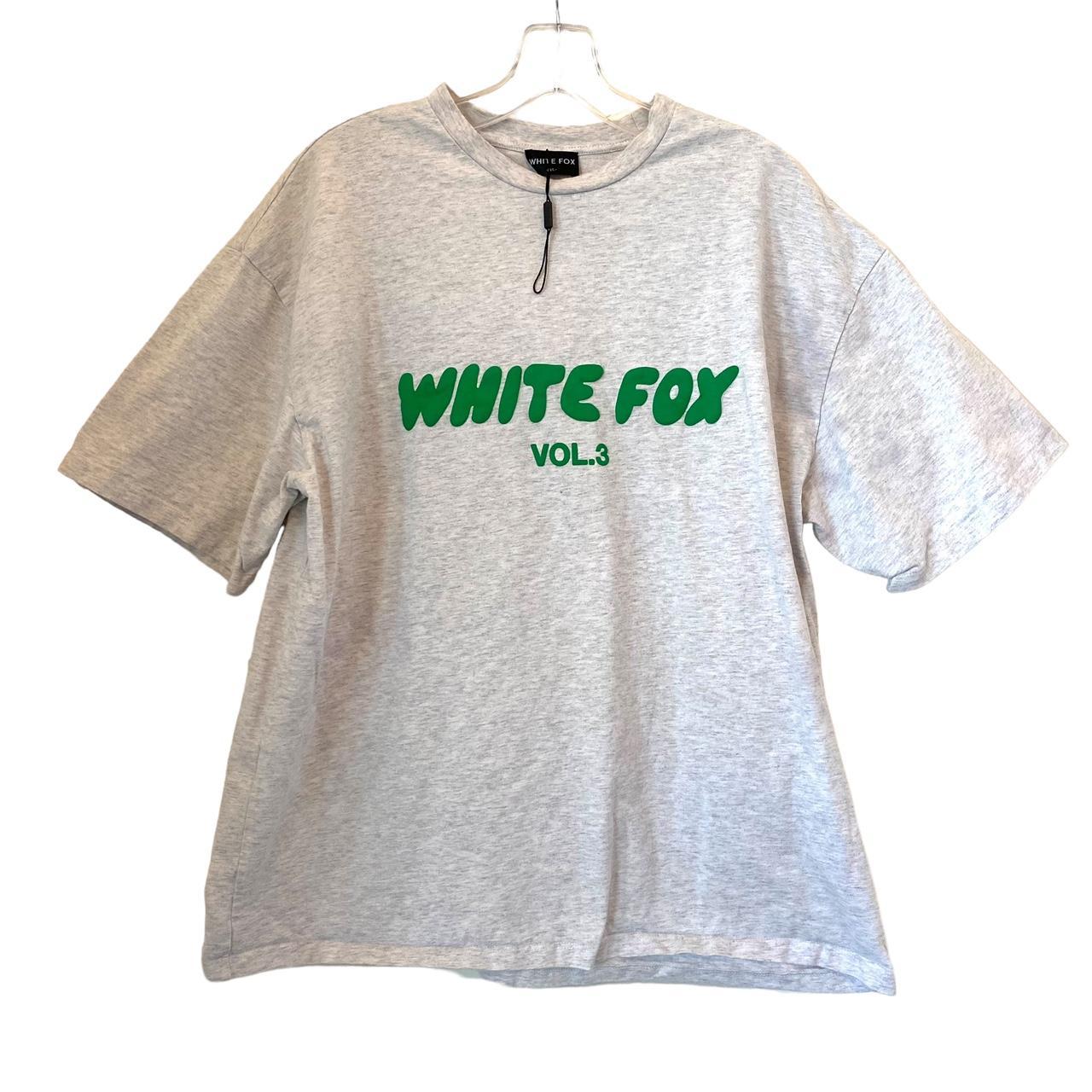 White Fox Vol 3 Offstage Oversized Women's Tee Shirt... - Depop