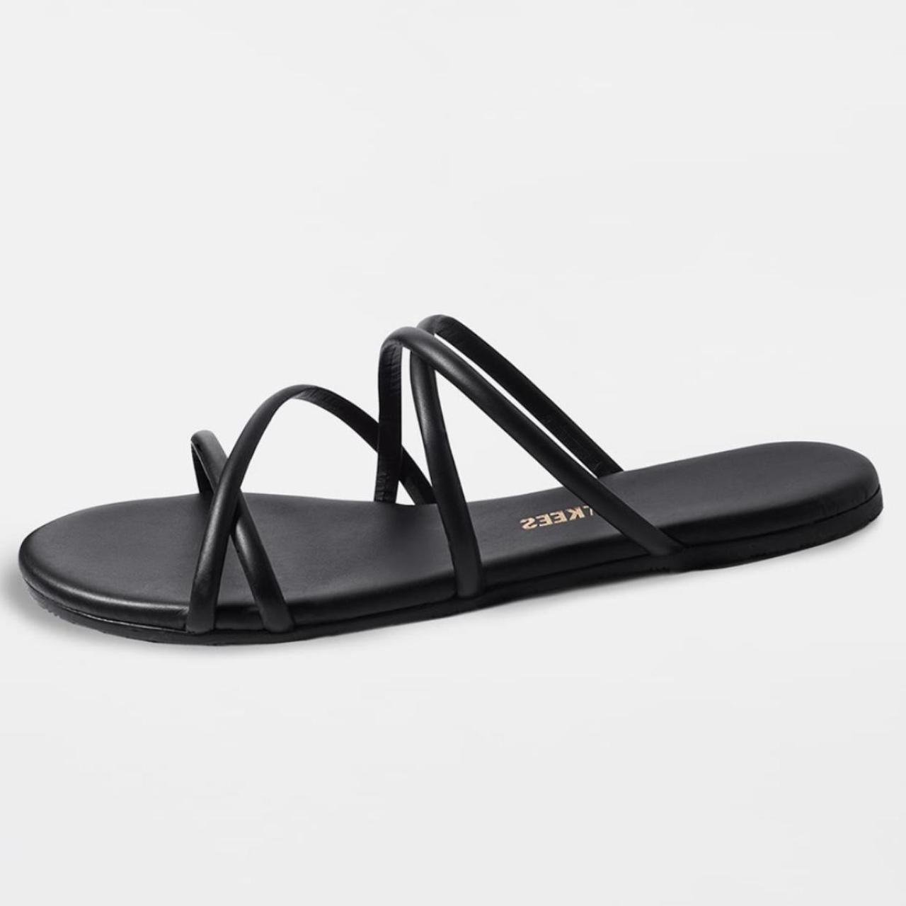 TKEES Women's Black Sandals | Depop