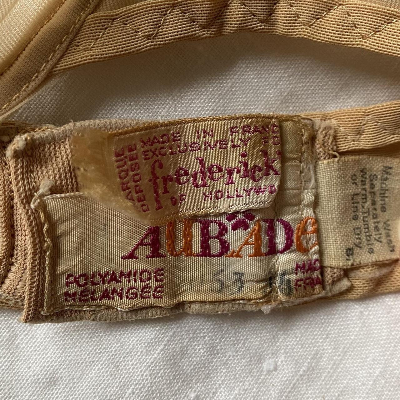 Extremely old vintage French sheer bra. Aubade /... - Depop