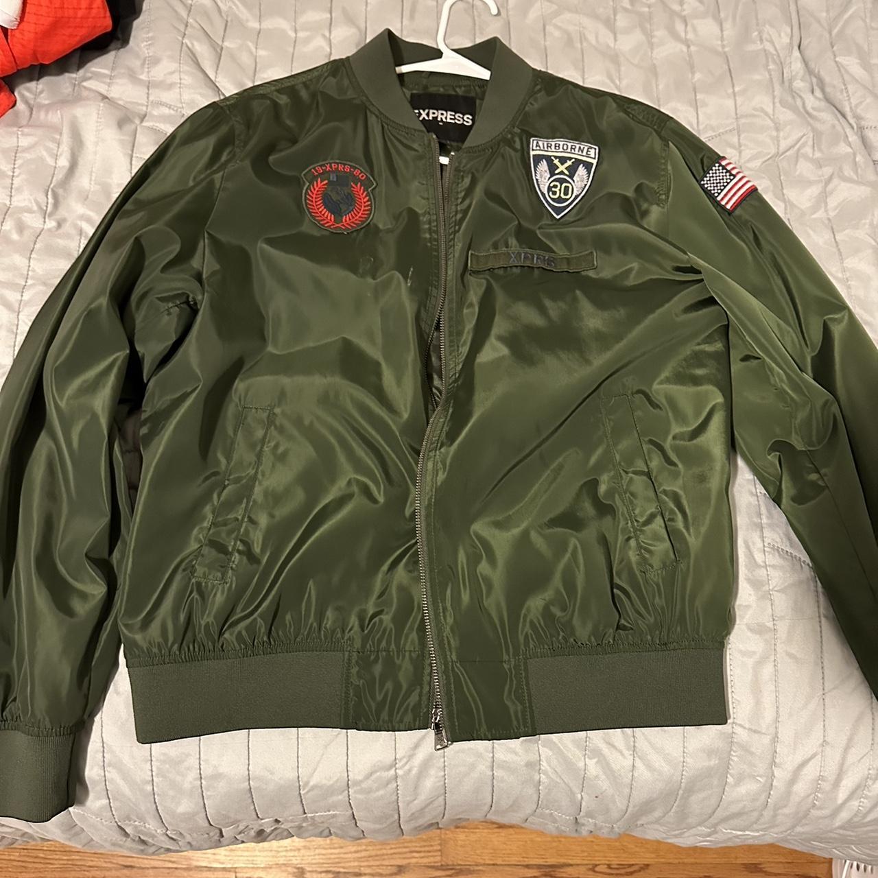 Mens express bomber jacket - Depop