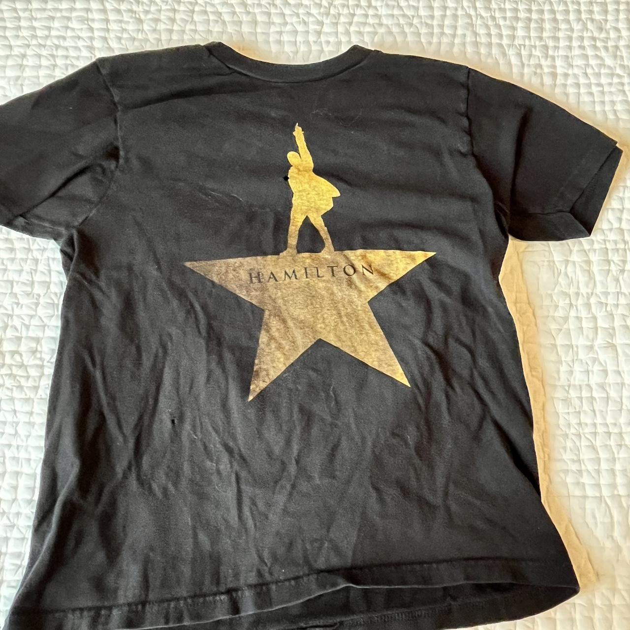 Youth Black Hamilton Shirt - Depop