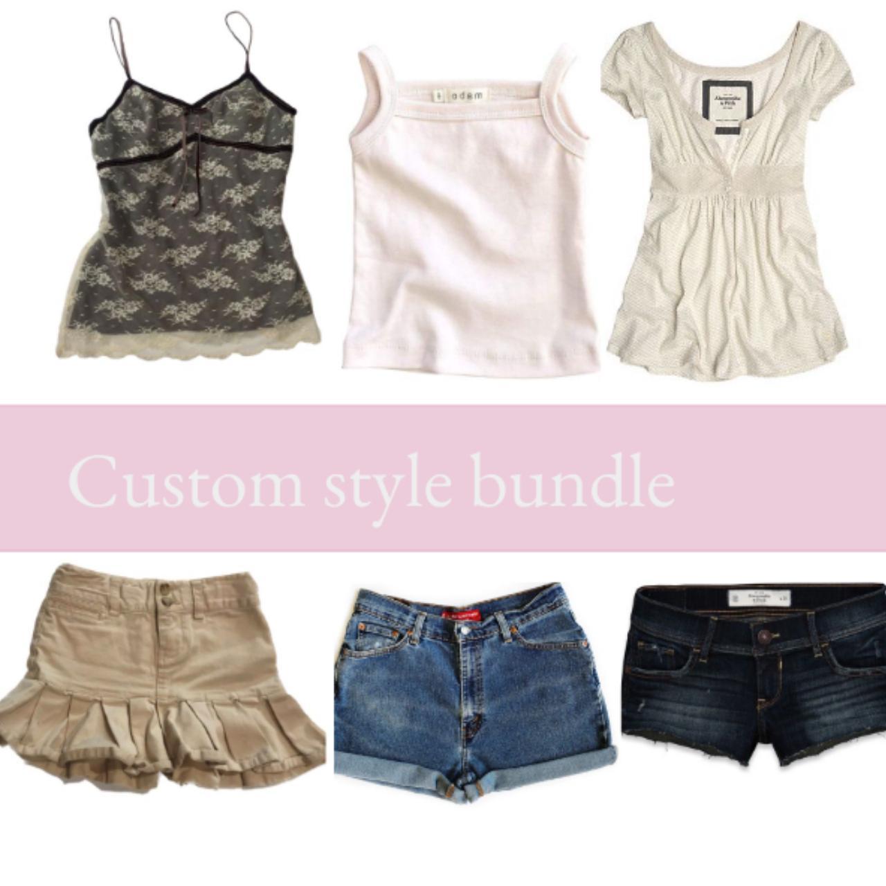 Custom style bundle! ~swipe for details! 𝙳𝚘 𝚗𝚘𝚝... - Depop