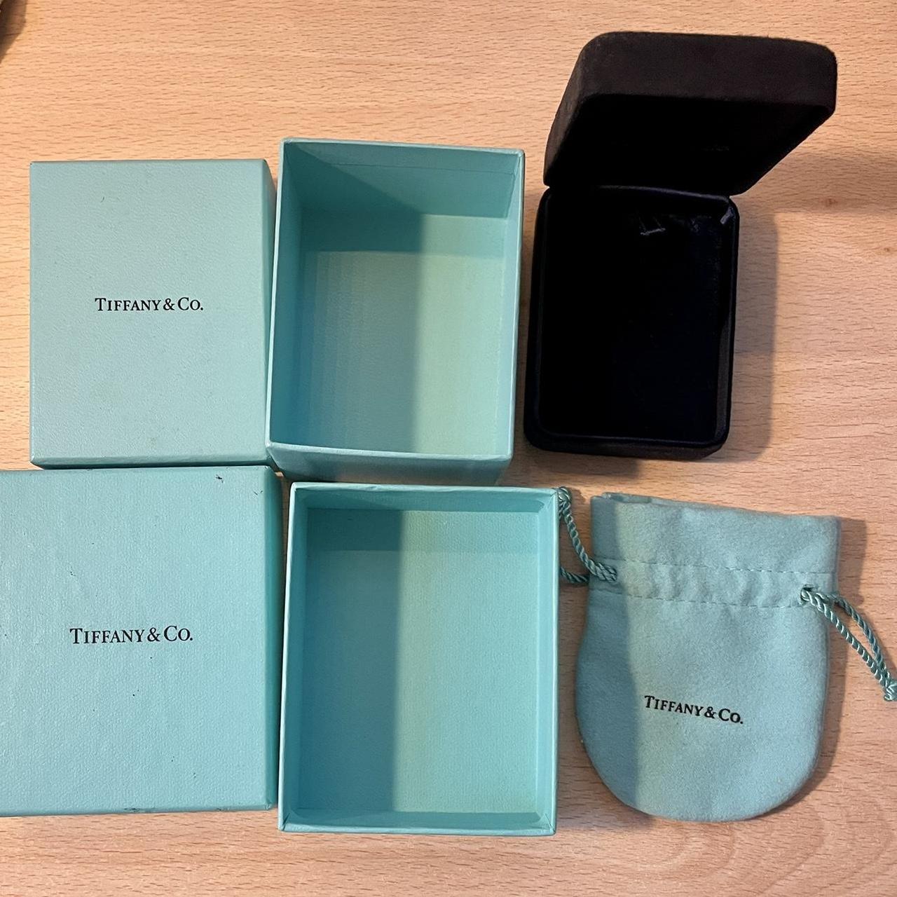 Authentic Tiffany & Co. boxes and pouch. - Depop