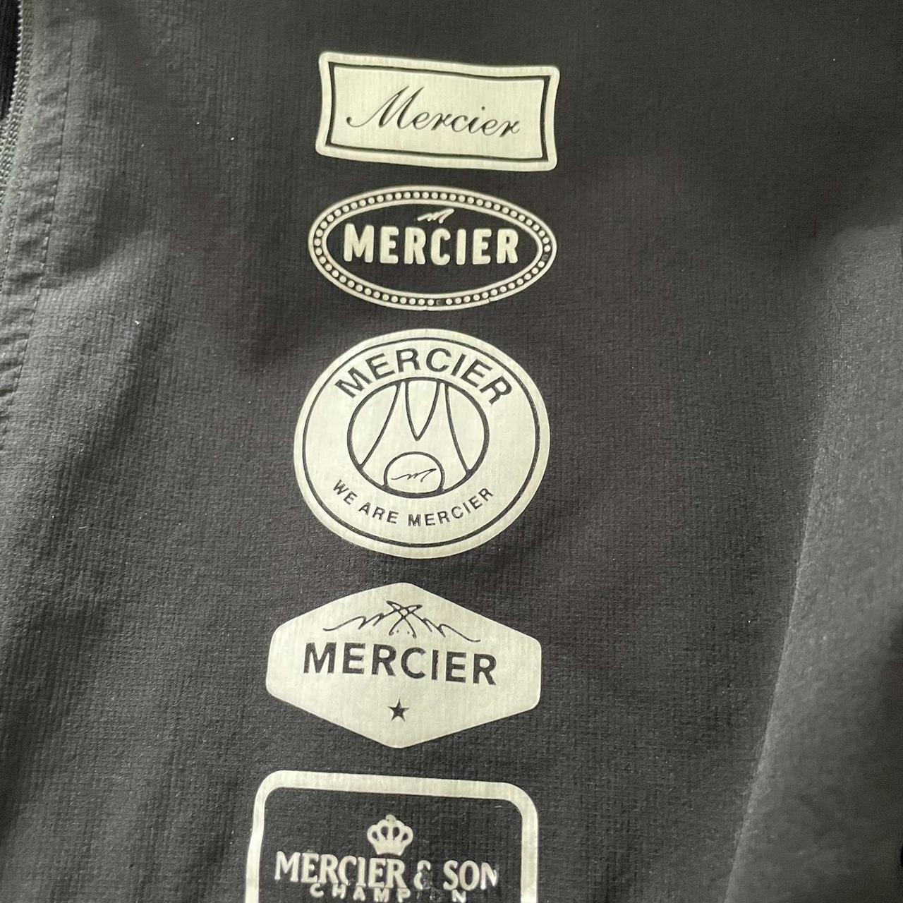 black mercier windbreaker jacket - Depop