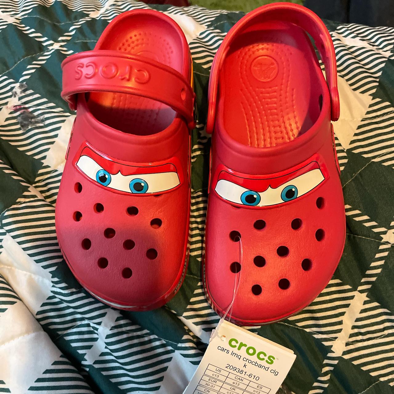 Lightning McQueen #crocs#kachow - Depop