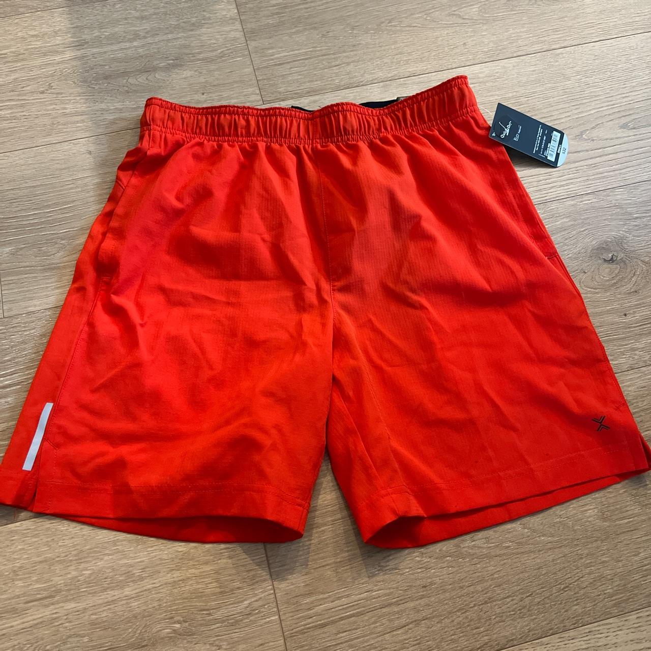 Men’s red training shorts small new with tags - Depop