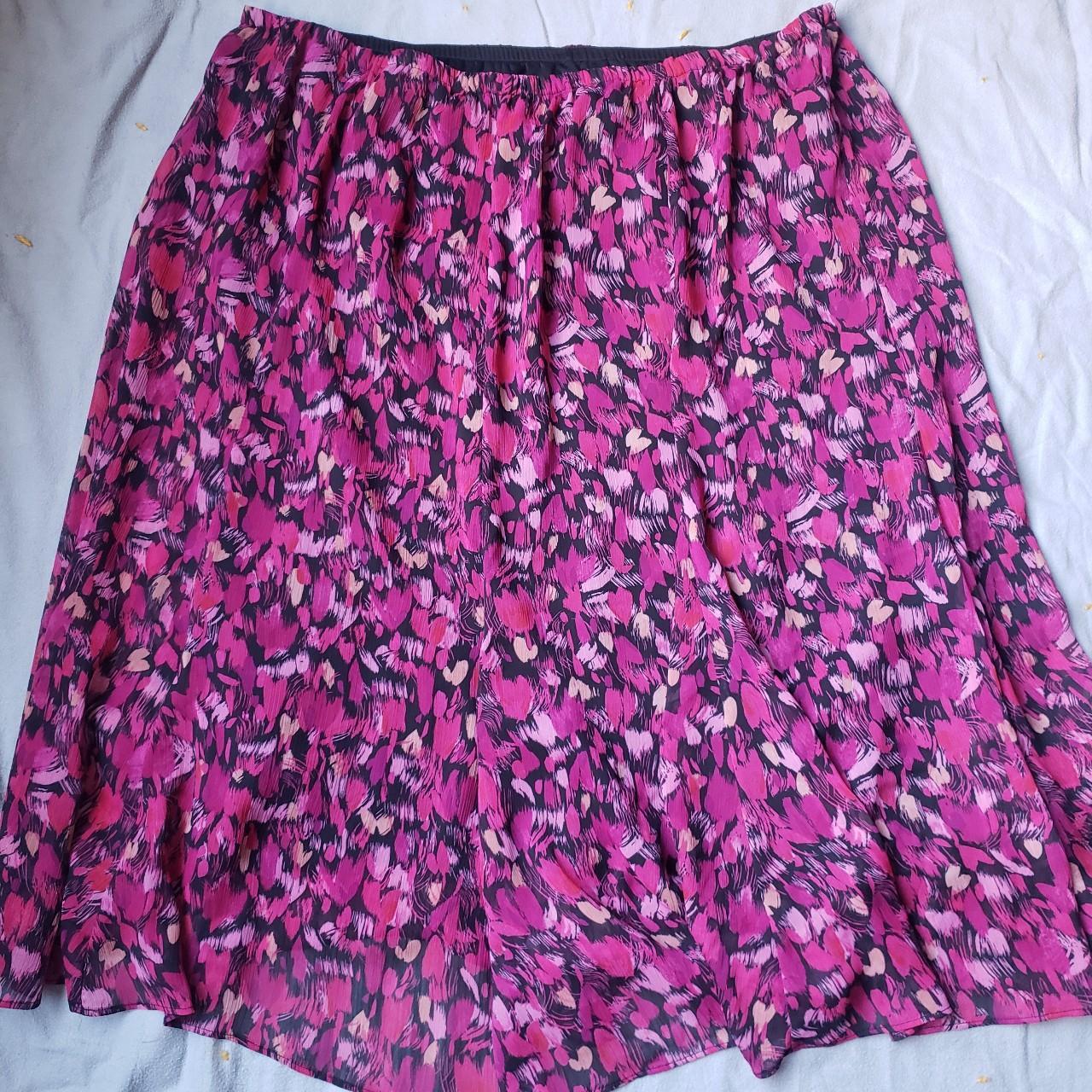 Vintage skirt Plus size 22W Unbranded. Double... - Depop