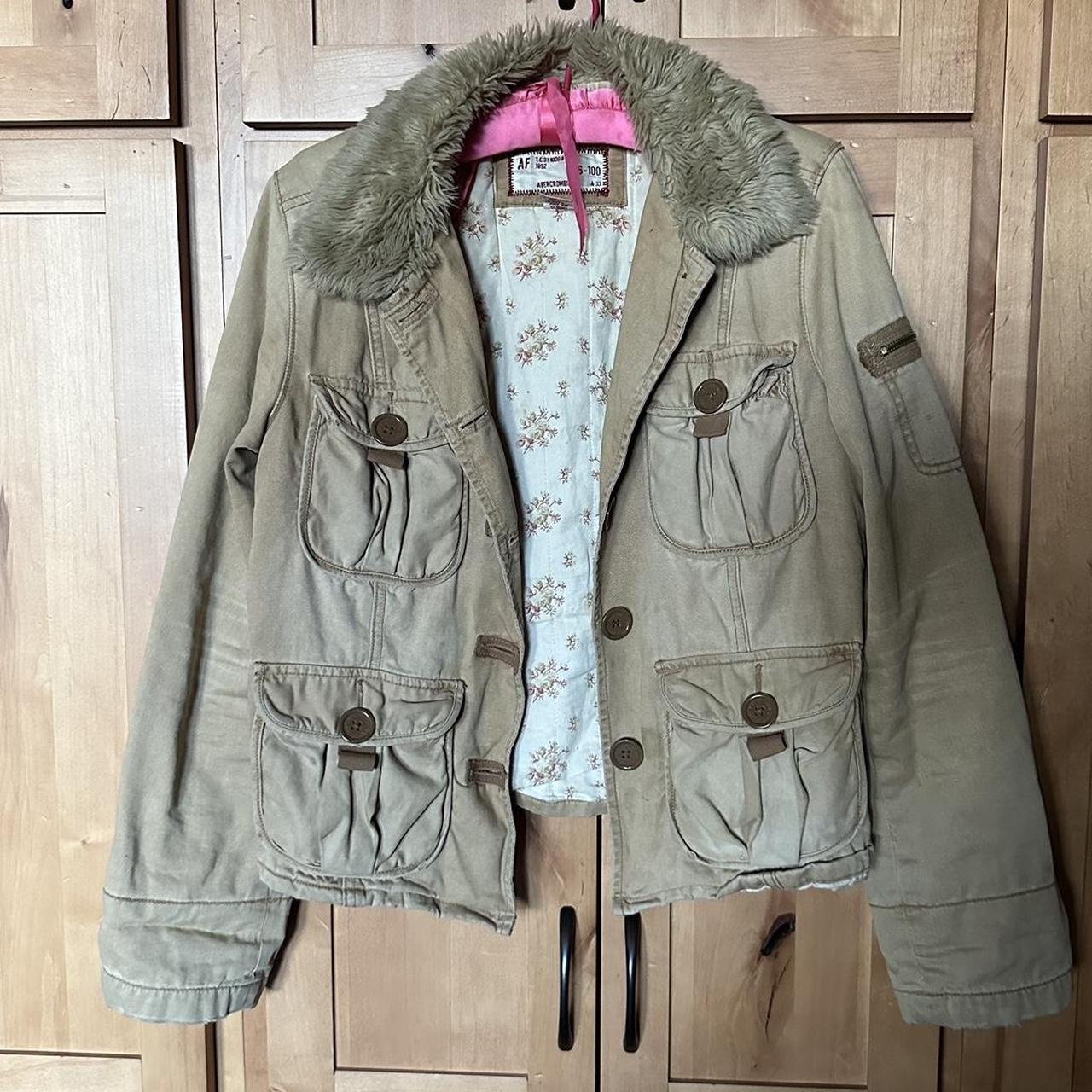 ⋆.ೃ࿔*:･fairy cream fur jacket w tons of... | Depop