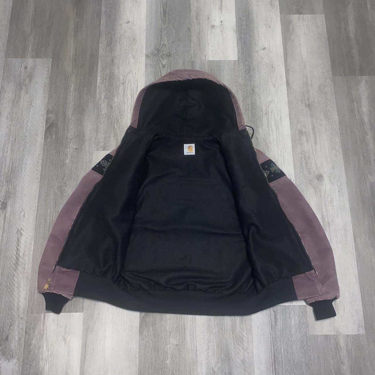 Vintage super rare purple 1990s Aztec carhartt... - Depop