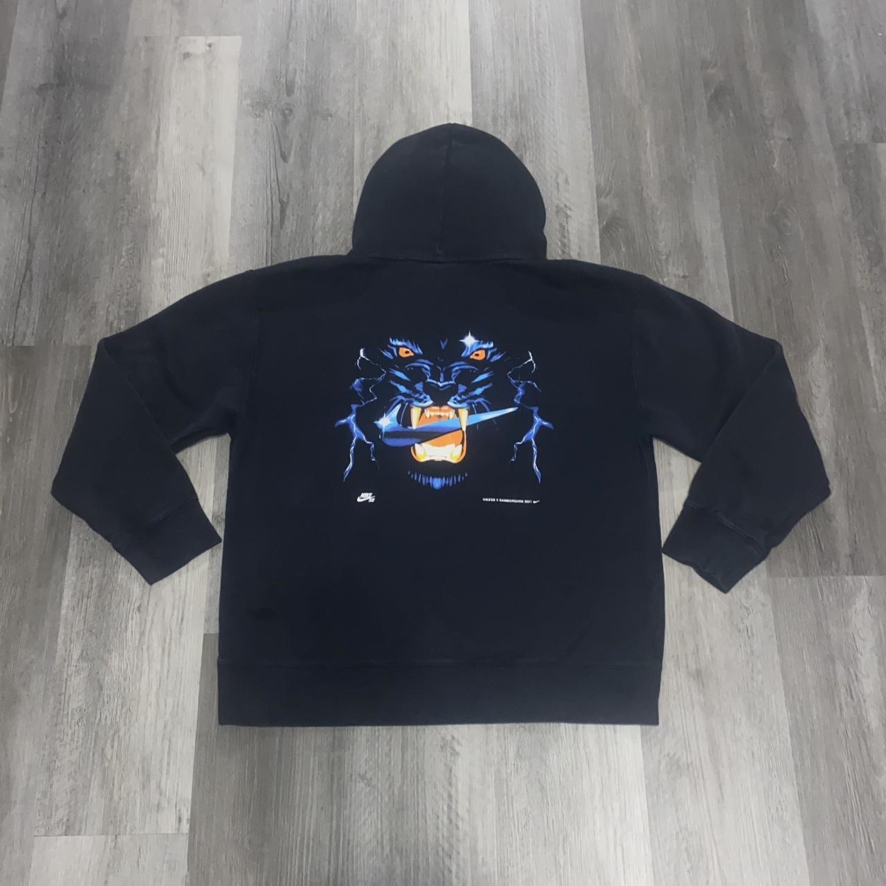 Nike SB x Samborghini collaboration black... - Depop