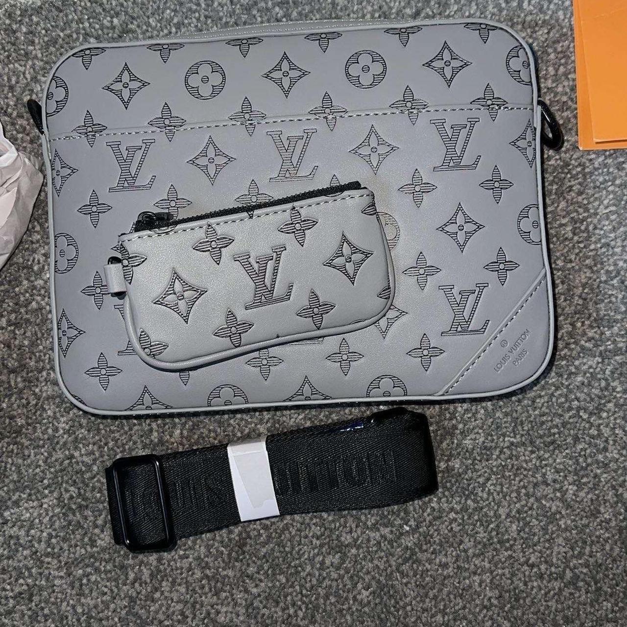 Grey Louis Vuitton - Depop