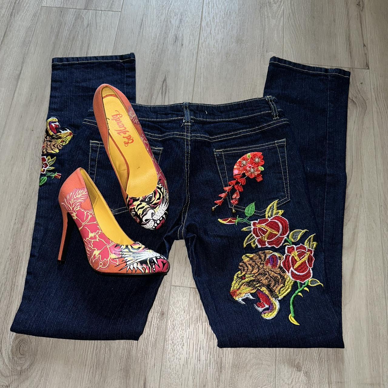 Y2k early 2000s Ed hardy super outfit bundle comes... | Depop