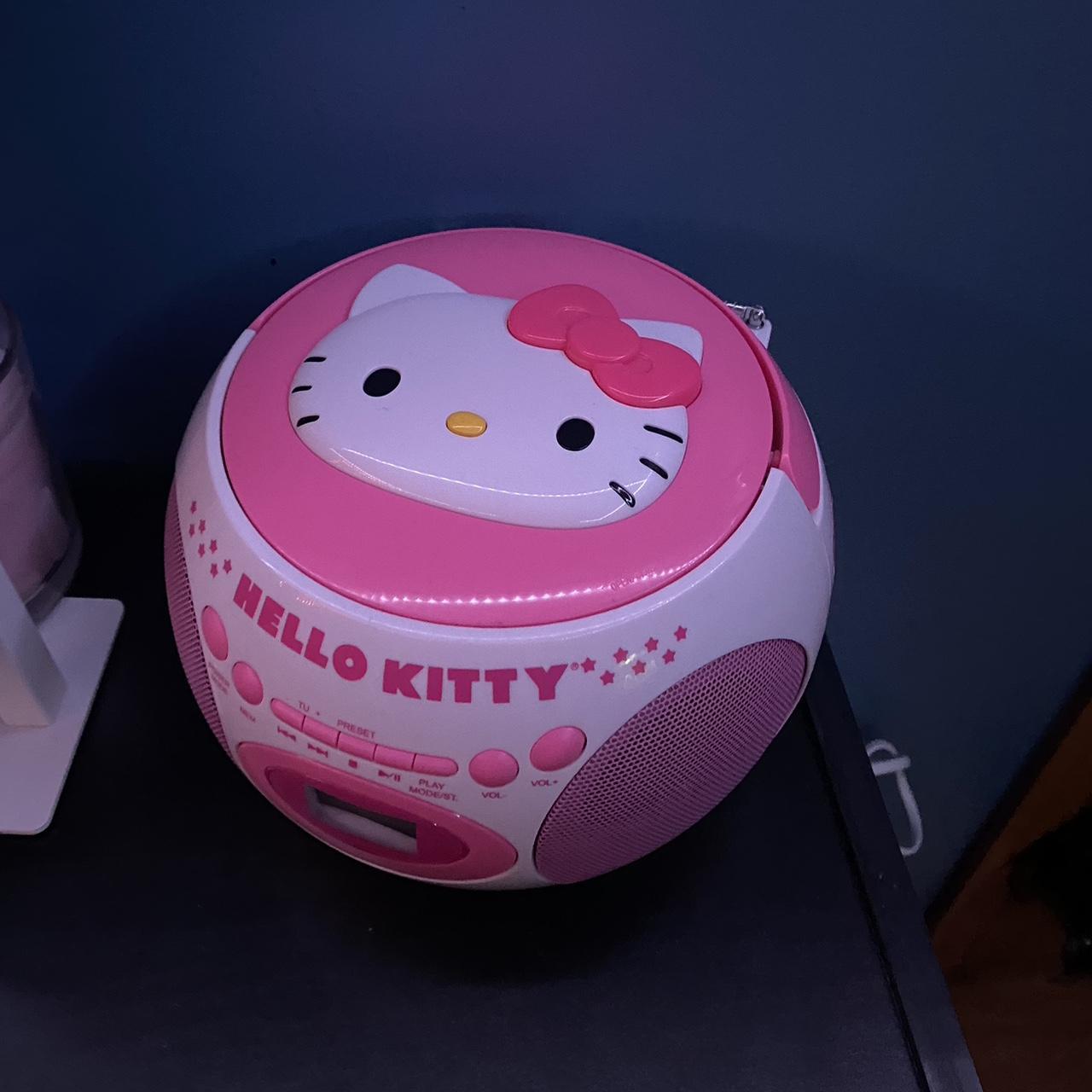 y2k hello kitty CD player/radio i’ve had this since... - Depop