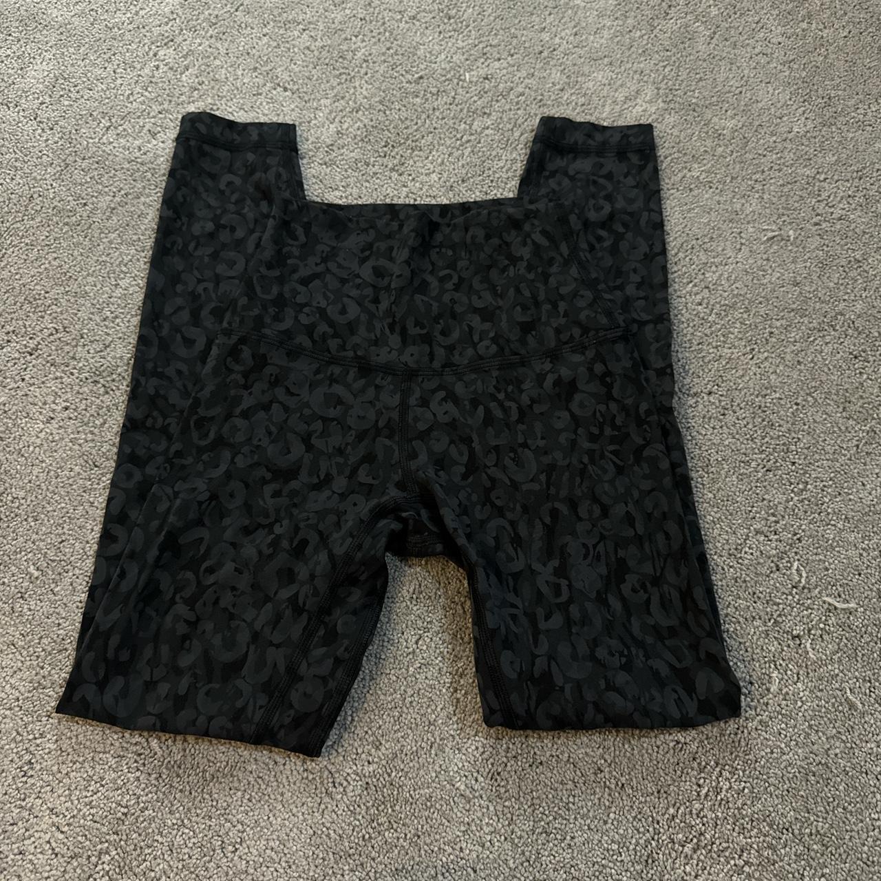 Lululemon Align Legging leopard print 25’ size 0 - Depop