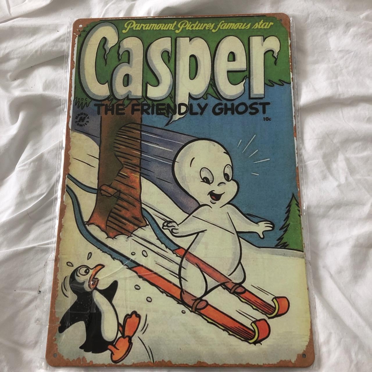 Brand new in plastic CASPER THE FRIENDLY GHOST METAL... - Depop