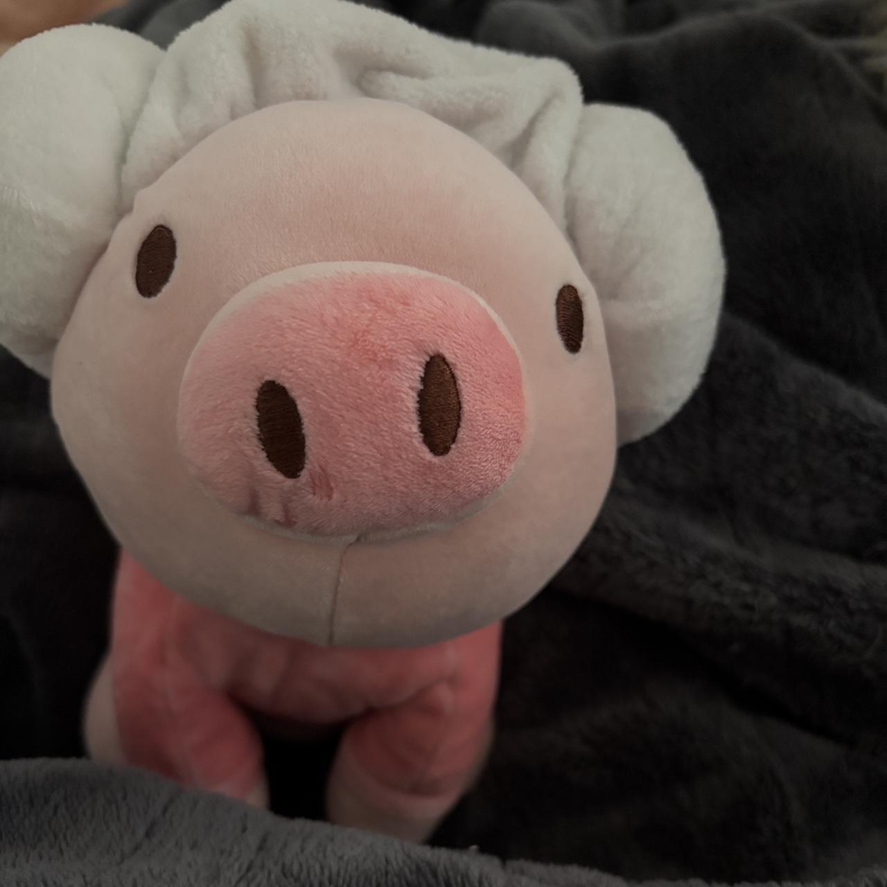 miniso pig plushie 🌸🐽 #plushie #miniso #kawaii... - Depop