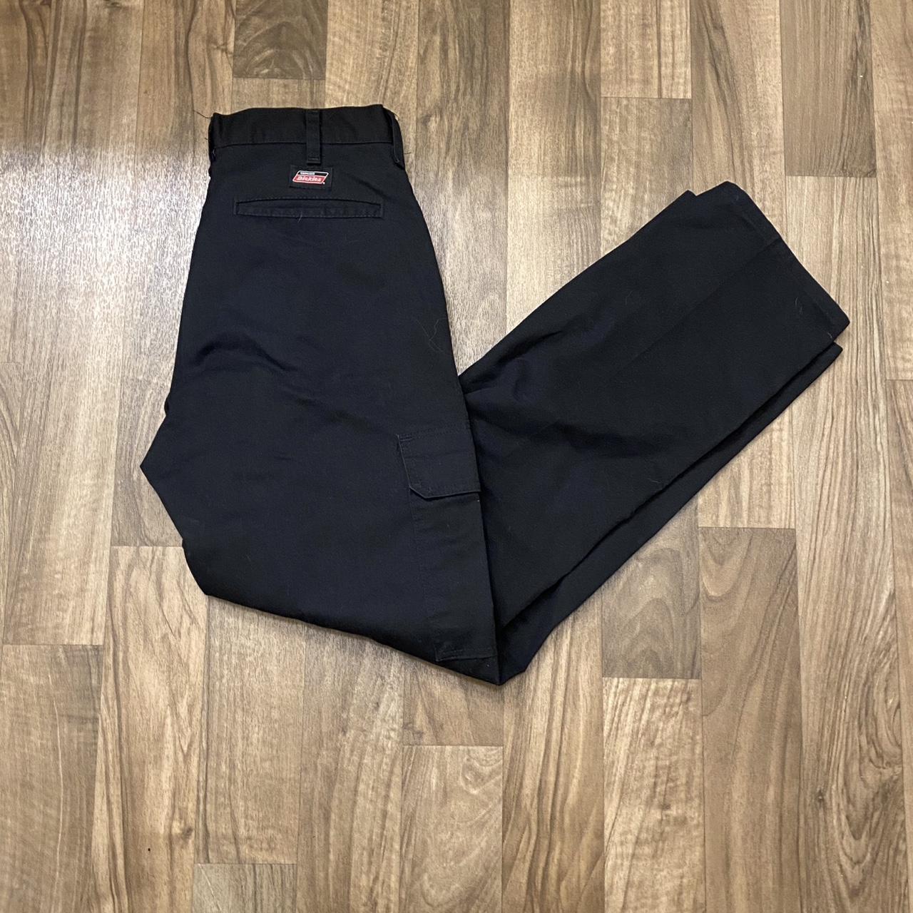 MENS 30x32 DICKIES BLACK CARGO PANTS #mens #30x32... | Depop
