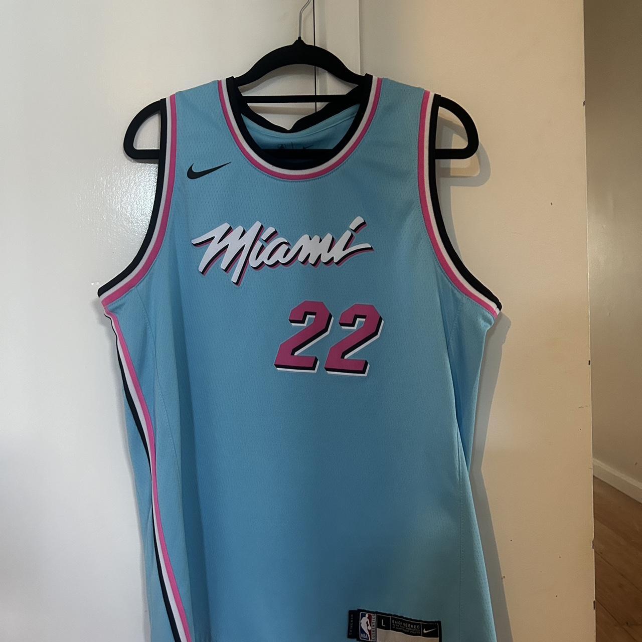 Miami vice Jimmy Butler jersey size large Very good... - Depop
