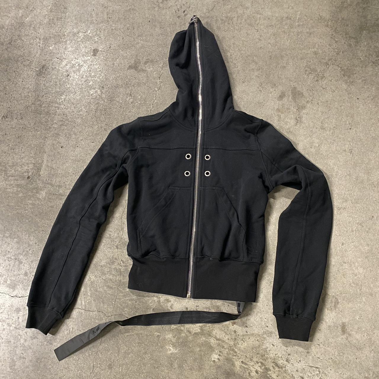 Rick Owens Gimp Zip-Up Hoodie Worn once(perfect... - Depop